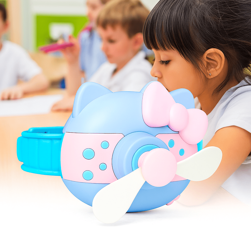 Mini Wrist Outdoor Rechargeable Cute Watch Fan – Deliverrpk